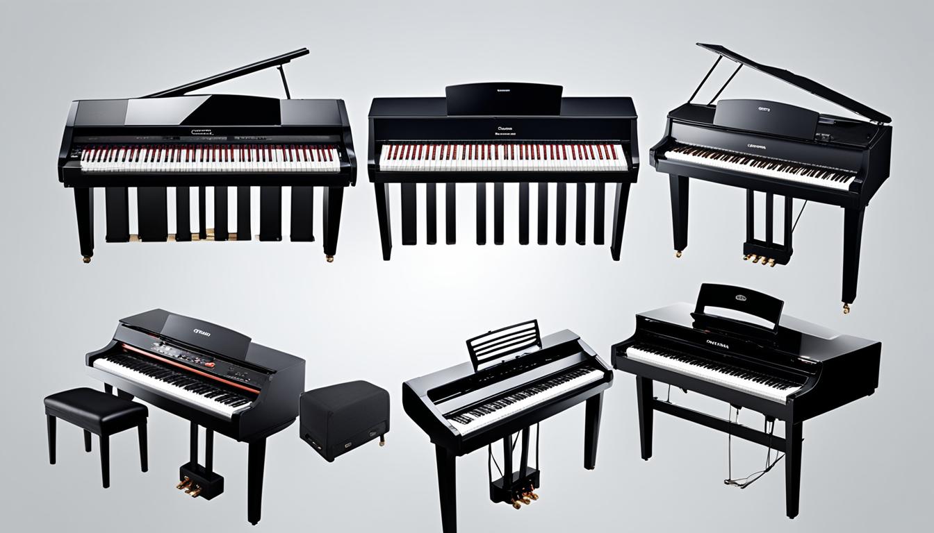 Comparatif des pianos numériques Yamaha : lequel choisir